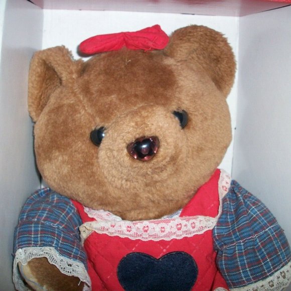 Tyglon Toys | Toys | Vintage Teddy Bear 8s Stuffed Animal Records Voice ...